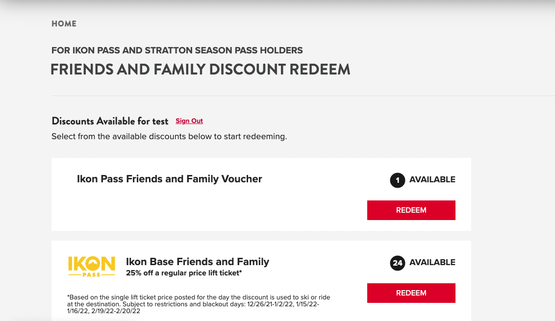 How to Share and Redeem Friends & Family Tickets